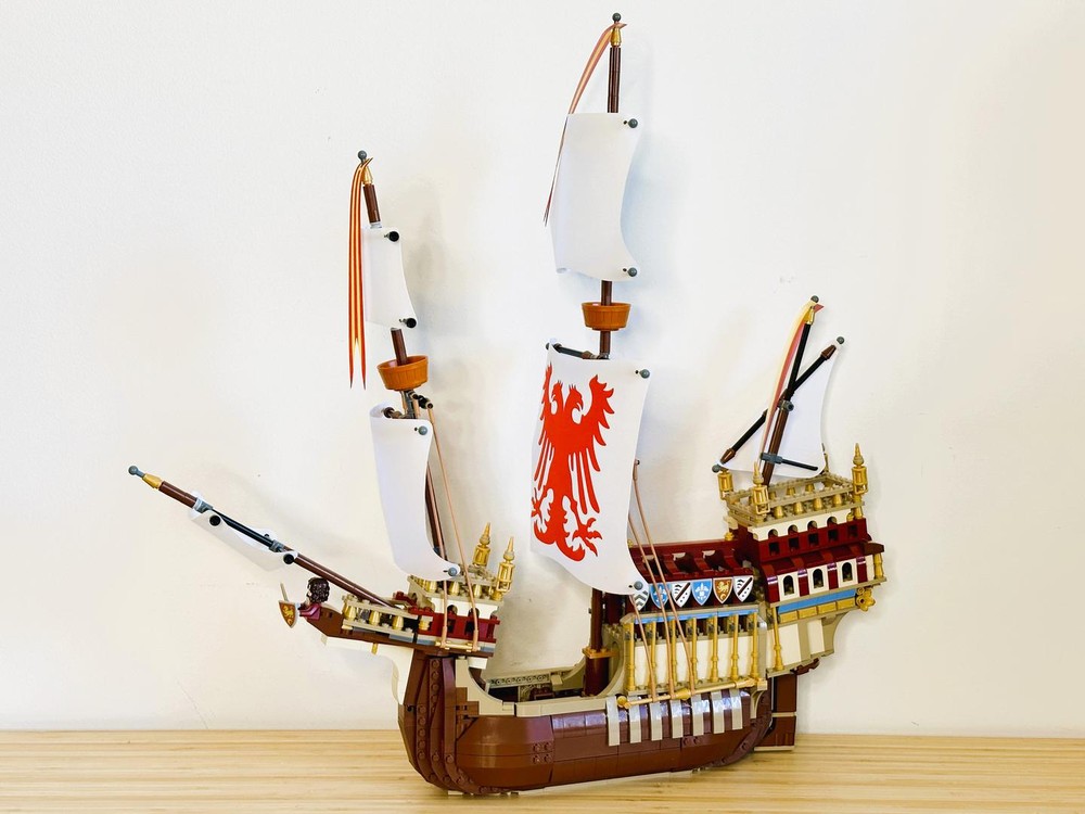 LEGO MOC The Mary Rose - Combining 2 x 76440 Triwizard Tournament ...