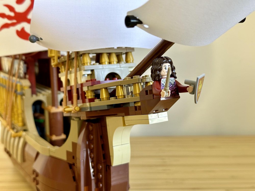 LEGO MOC The Mary Rose - Combining 2 x 76440 Triwizard Tournament ...
