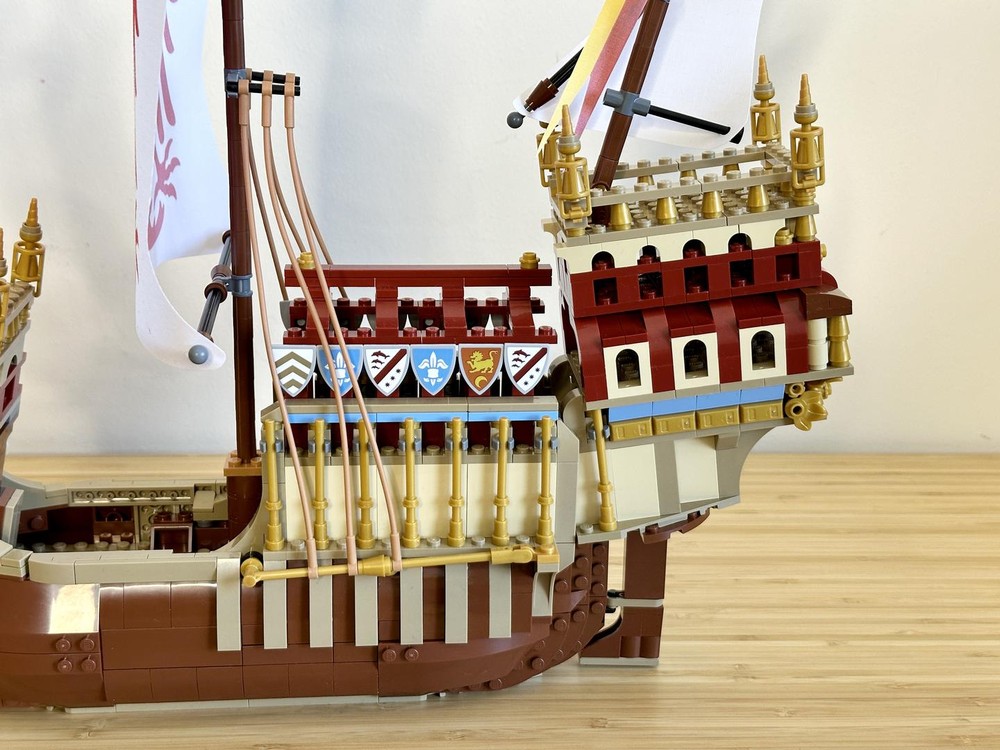 LEGO MOC The Mary Rose - Combining 2 x 76440 Triwizard Tournament ...