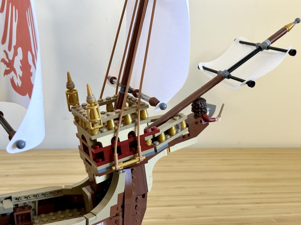 LEGO MOC The Mary Rose - Combining 2 x 76440 Triwizard Tournament ...