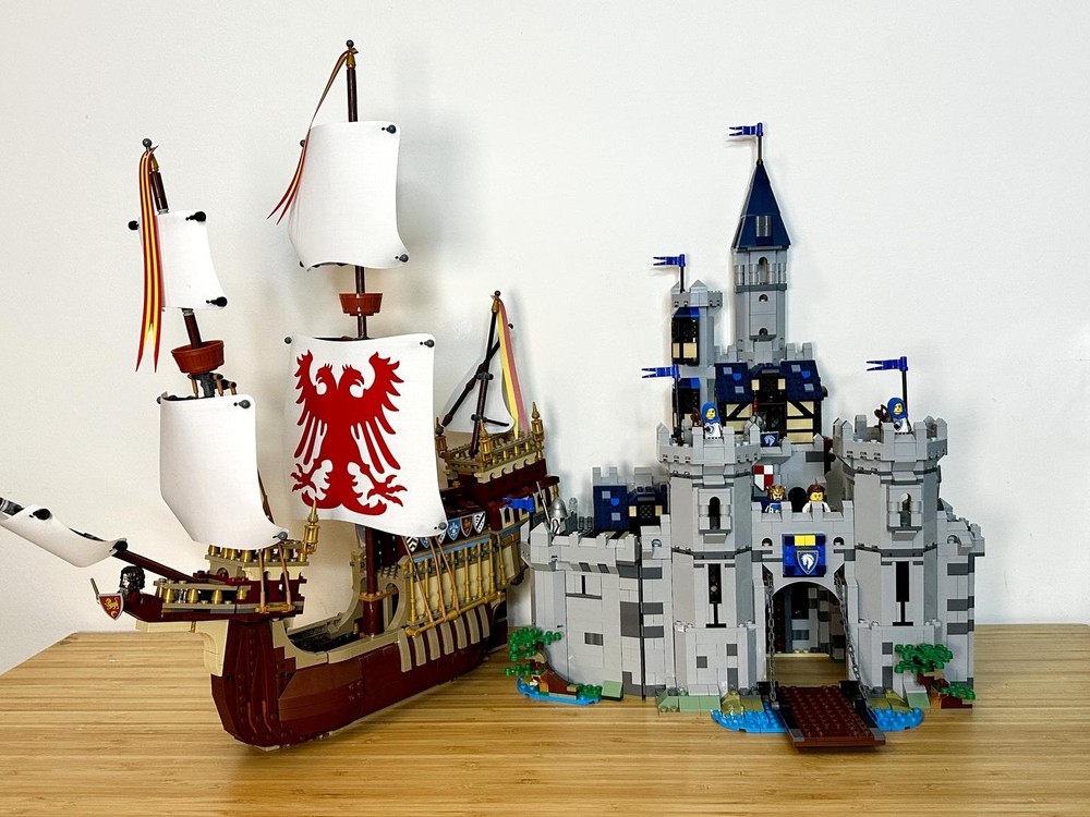 LEGO MOC The Mary Rose - Combining 2 x 76440 Triwizard Tournament ...