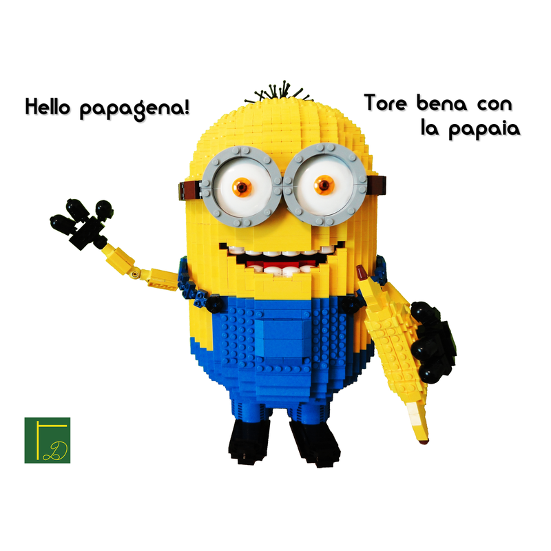 LEGO MOC Minion by downhilljoe | Rebrickable - Build with LEGO