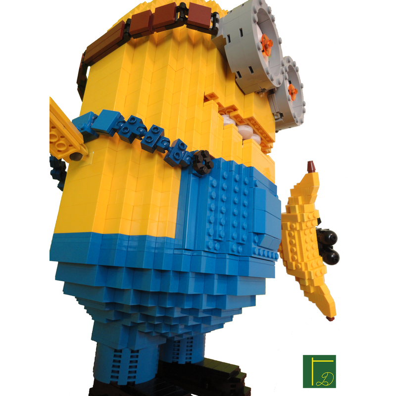 LEGO MOC Minion by downhilljoe | Rebrickable - Build with LEGO