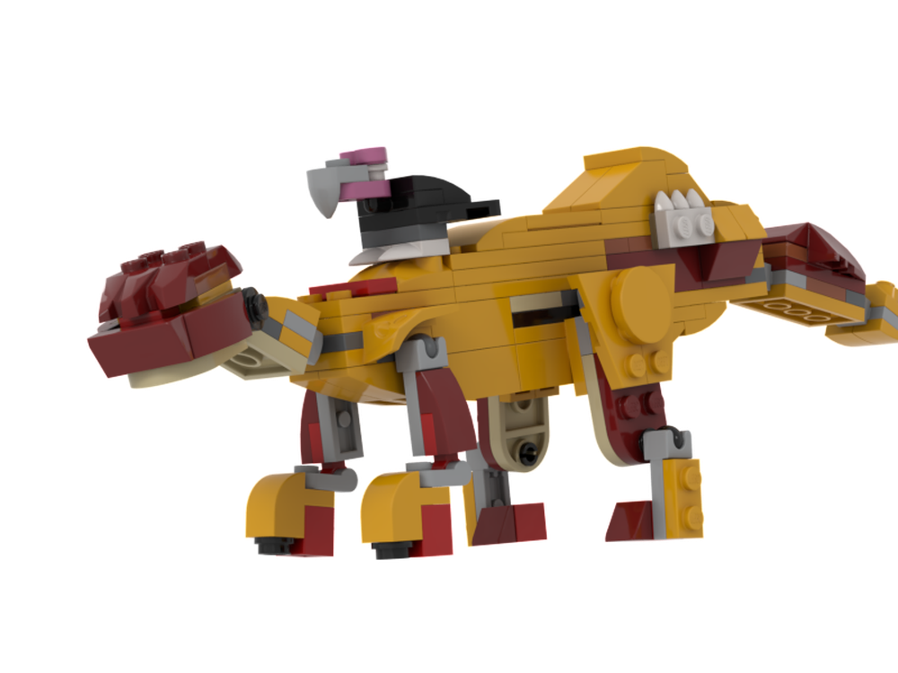 LEGO MOC 31112 Shantungosaurus by Panzermuncher30 | Rebrickable - Build ...