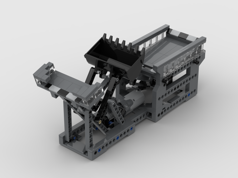 LEGO MOC GBC Dozer Linkage XL by TheRaven_au | Rebrickable - Build with ...
