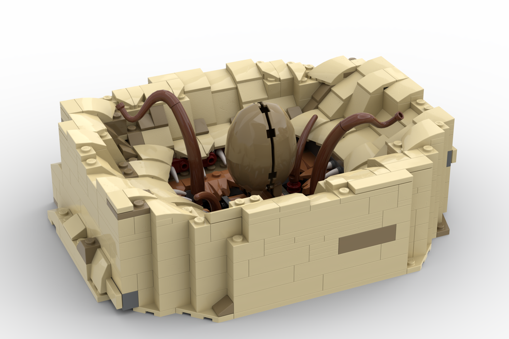 LEGO MOC Better Sarlacc Pit - 75396 mod by Renk | Rebrickable - Build ...