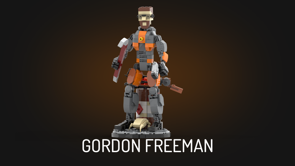 LEGO MOC Gordon Freeman | Half-Life 2 by obiblock | Rebrickable - Build ...