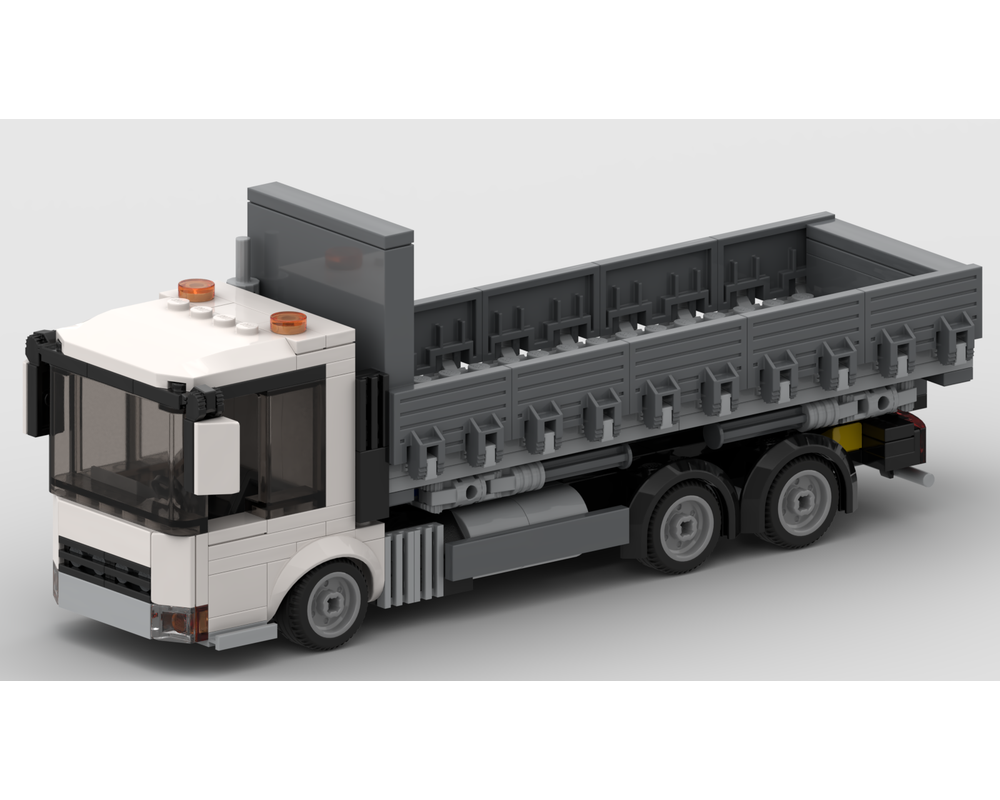 Lego Moc Low Entry Truck6x2 Low Deck By Phigeon Rebrickable Build