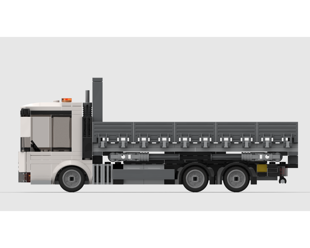 Lego Moc Low Entry Truck6x2 Low Deck By Phigeon Rebrickable Build