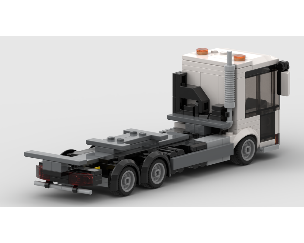 Lego Moc Low Entry Truck6x2 Low Deck By Phigeon Rebrickable Build
