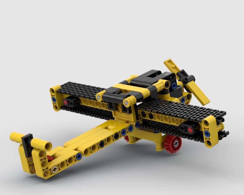 Lego Moc Airplane 42163 Alternative By Erikgs Rebrickable Build