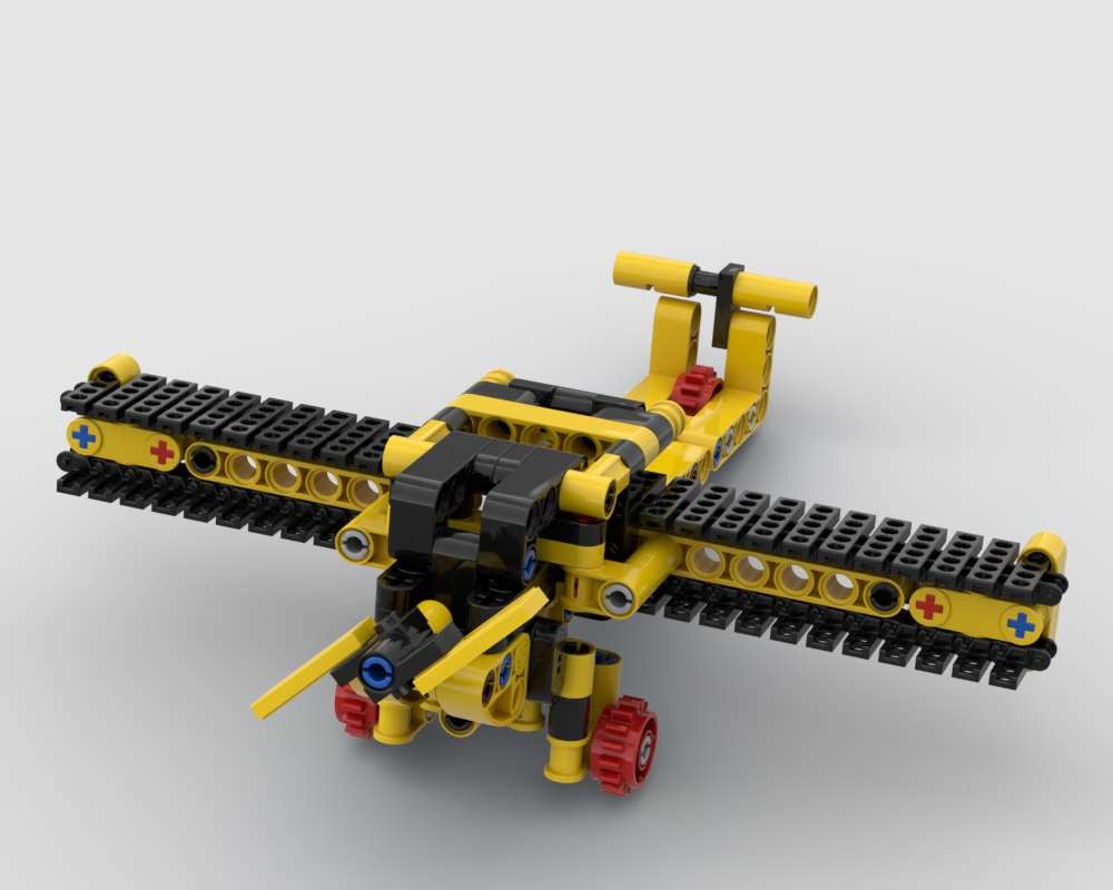 Lego Moc Airplane 42163 Alternative By Erikgs Rebrickable Build