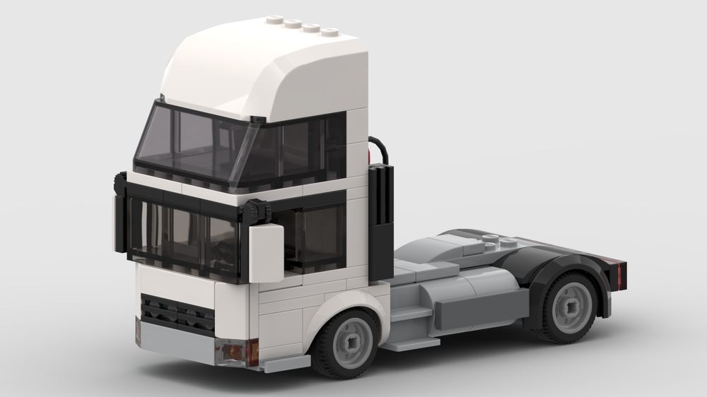 LEGO MOC Low entry tractor(low deck with sleeper berth) by phigeon ...