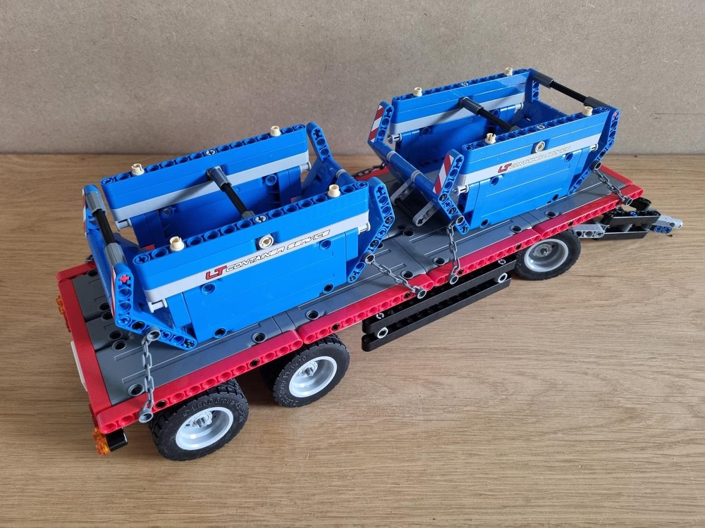Lego Moc Container Trailer For Container Truck 42024 By Koenw