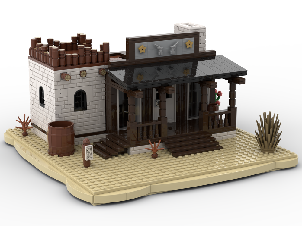 LEGO MOC Lego Sheriff's Lock-Up by Kostky v Plzni | Rebrickable - Build ...