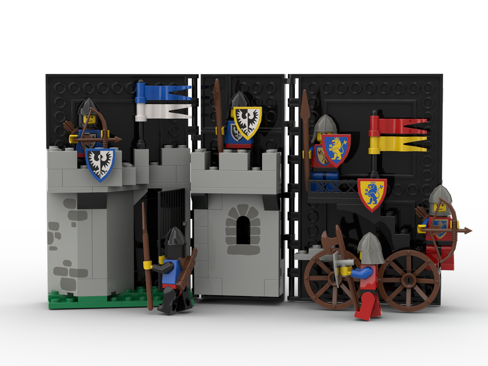 LEGO MOC Medieval Moment — 6062 Battering Ram by mdaepp | Rebrickable ...