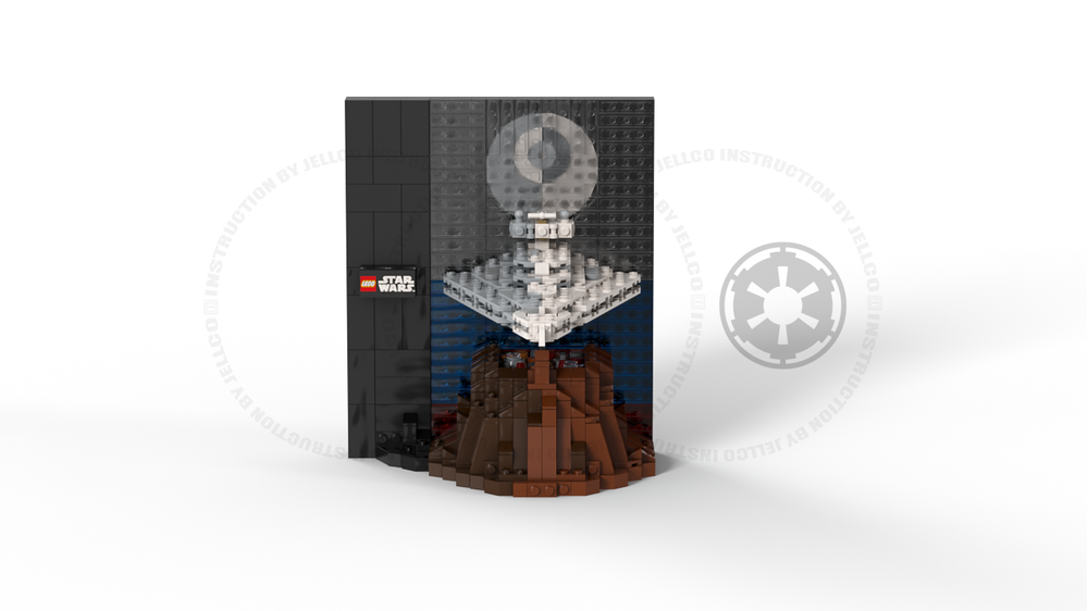 Lego Moc Three Dimensional Poster Concept Series Part V By Jellco