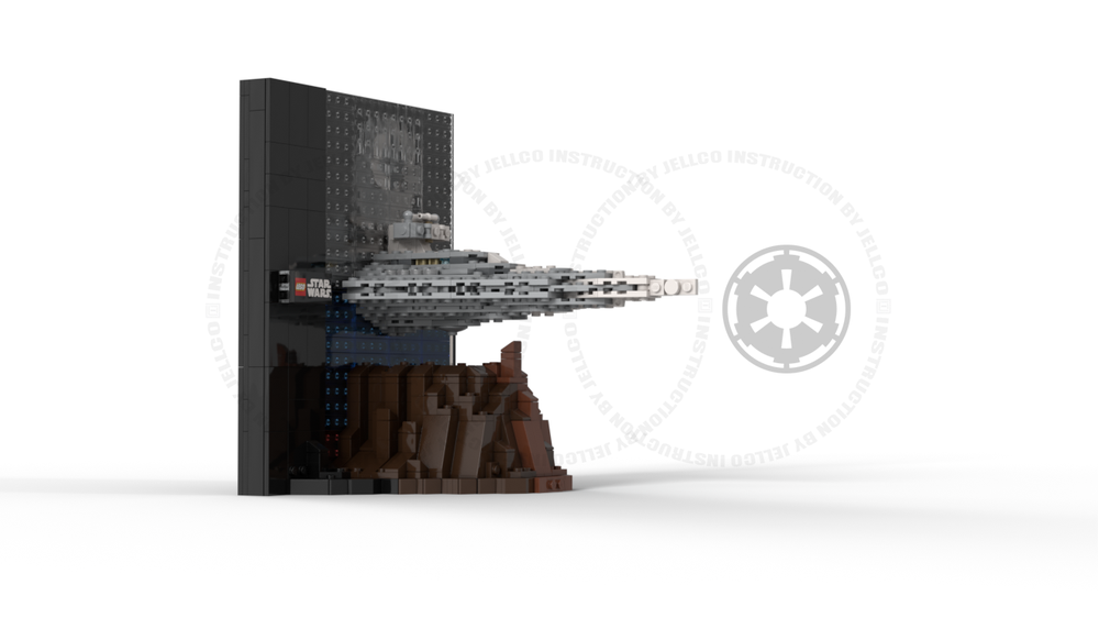 Lego Moc Three Dimensional Poster Concept Series Part V By Jellco