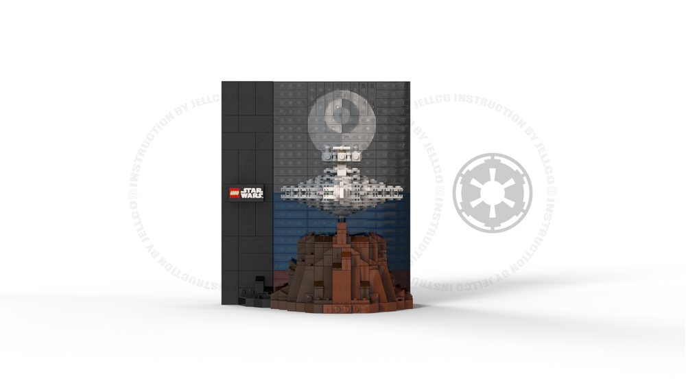 Lego Moc Three Dimensional Poster Concept Series Part V By Jellco