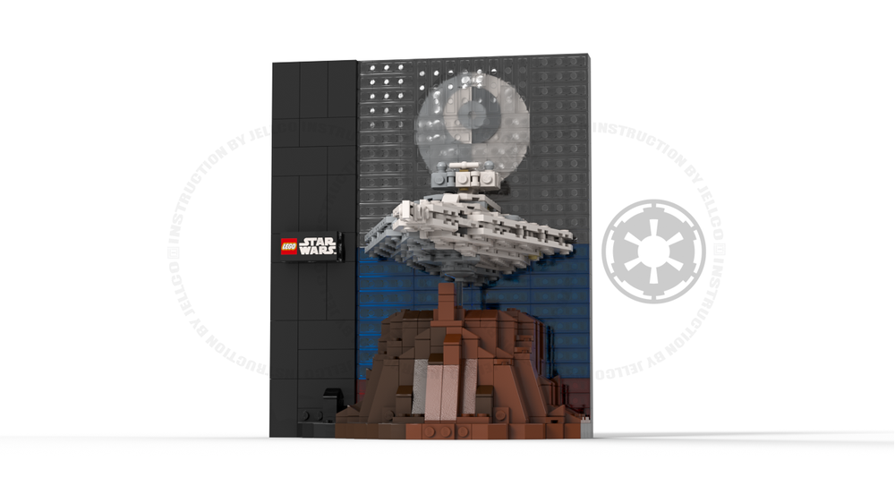 Lego Moc Three Dimensional Poster Concept Series Part V By Jellco