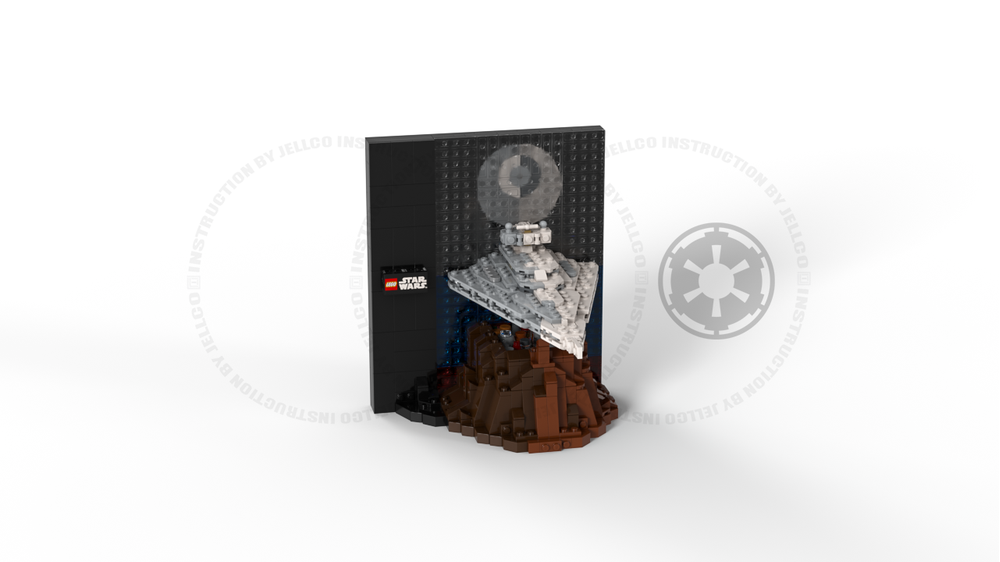 Lego Moc Three Dimensional Poster Concept Series Part V By Jellco