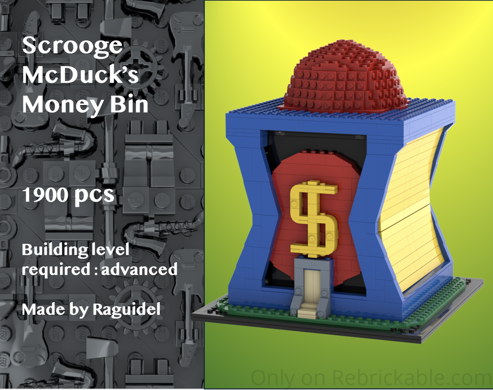 LEGO MOC The Money Bin by raguidel | Rebrickable - Build with LEGO