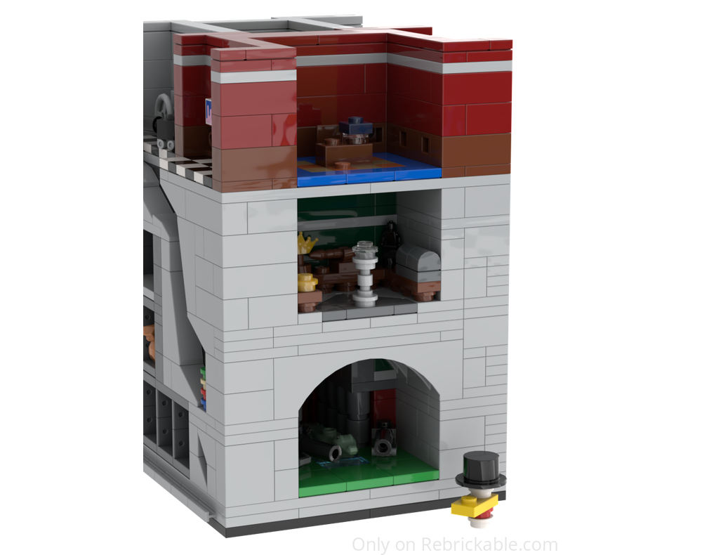 LEGO MOC The Money Bin by raguidel | Rebrickable - Build with LEGO