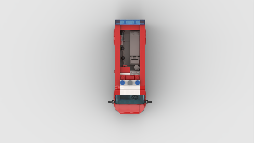 Lego Moc Ambulance Vsav Renault Master By Ccffpt Rebrickable Build