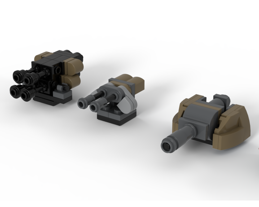 LEGO MOC Crossout - Weapon Pack by Double_U_Bricks | Rebrickable ...