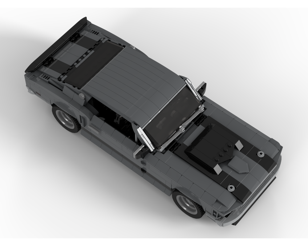 LEGO MOC Mustang Boss 429 by Linse | Rebrickable - Build with LEGO