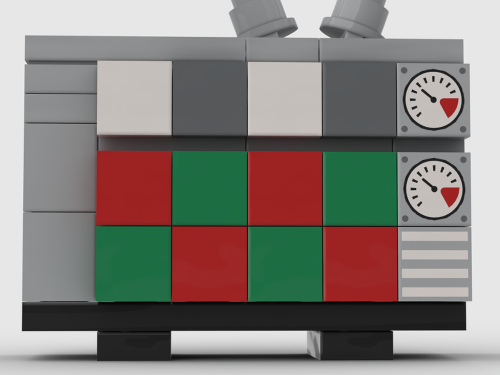 LEGO MOC Old tv by Kid Stripes | Rebrickable - Build with LEGO