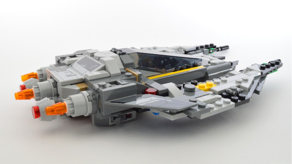 LEGO MOC Pirate Fang Fighter by dorianbricktron | Rebrickable - Build ...