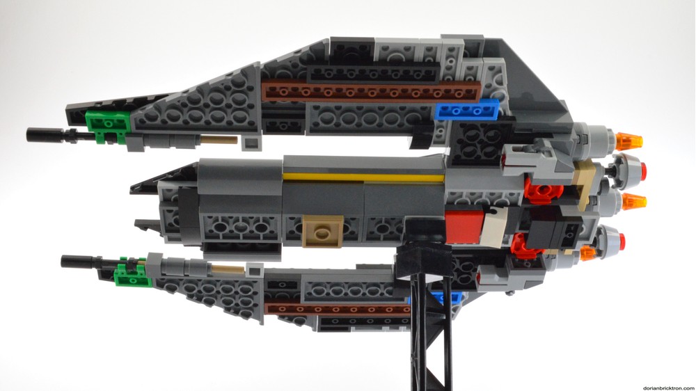 LEGO MOC Pirate Fang Fighter by dorianbricktron | Rebrickable - Build ...