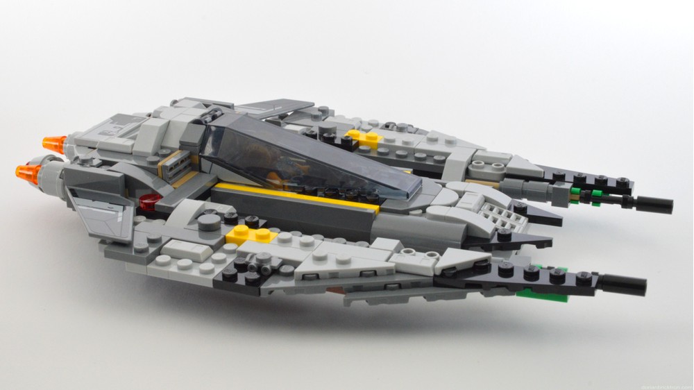 LEGO MOC Pirate Fang Fighter by dorianbricktron | Rebrickable - Build ...