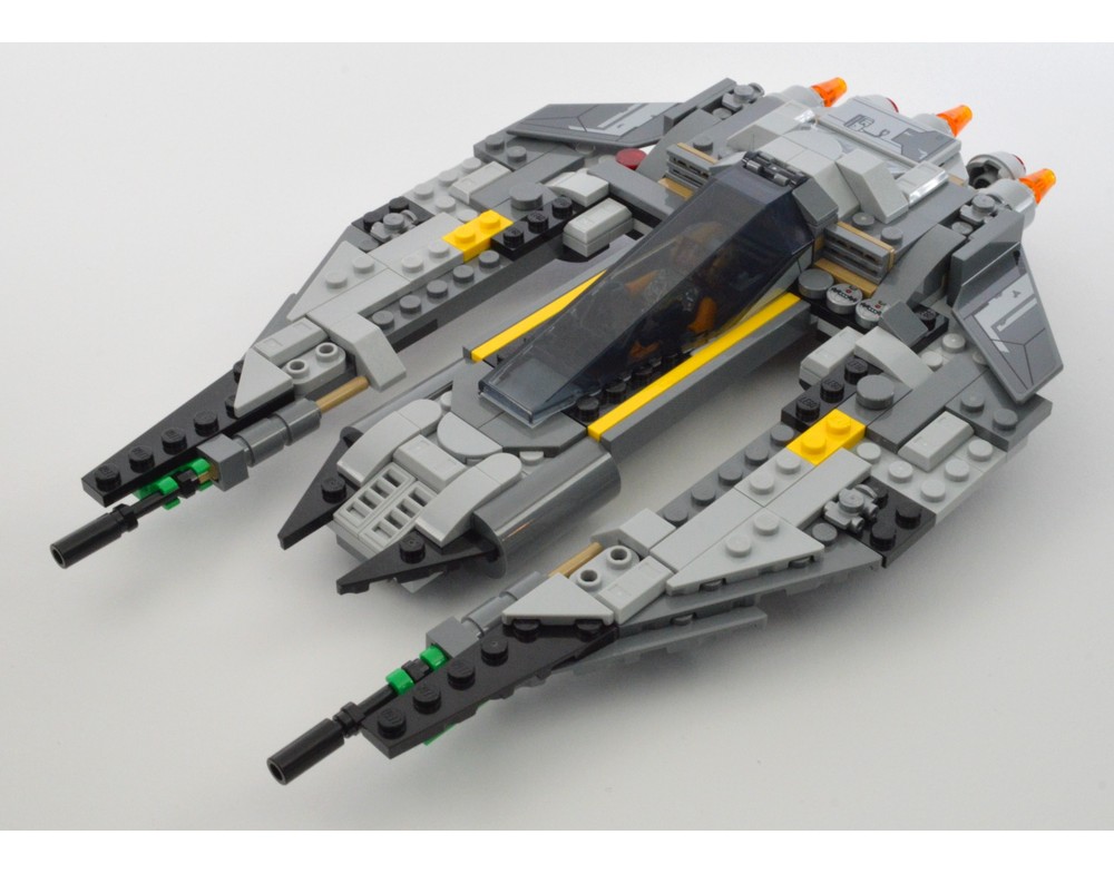 LEGO MOC Pirate Fang Fighter by dorianbricktron | Rebrickable - Build ...