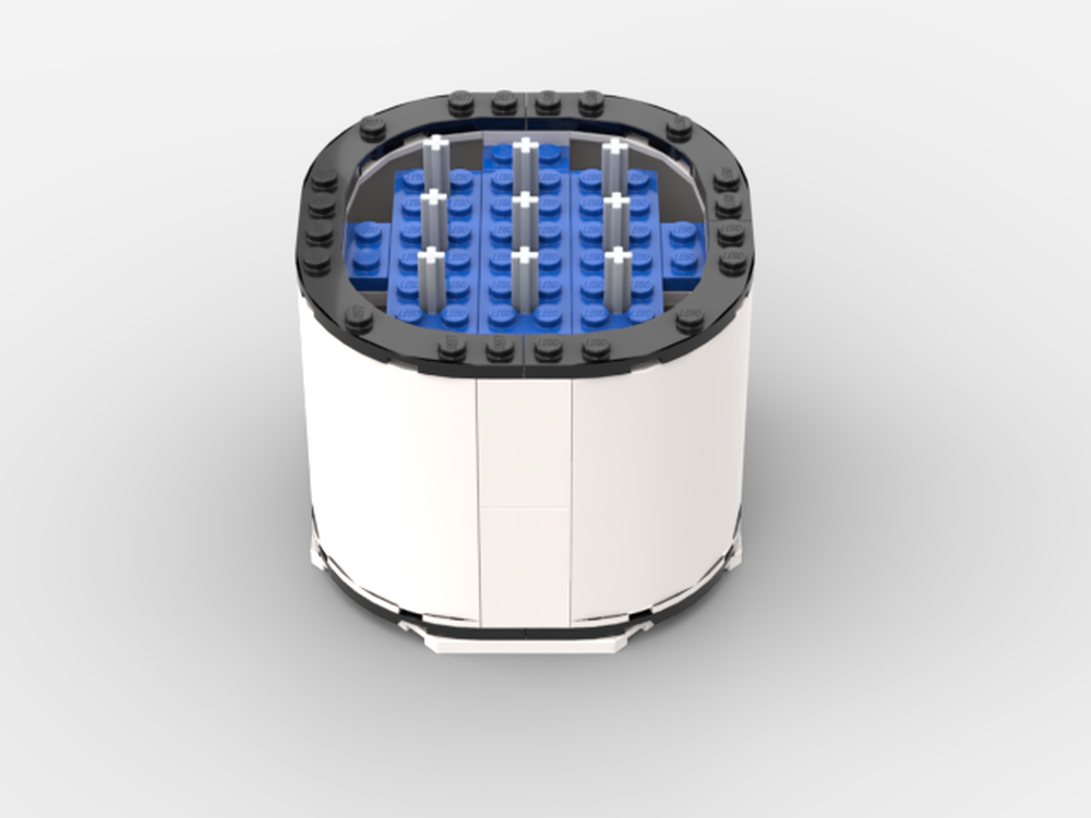 LEGO MOC 9 (Technic Axle) Stem White Vase for Botanicals by ITFGouws ...