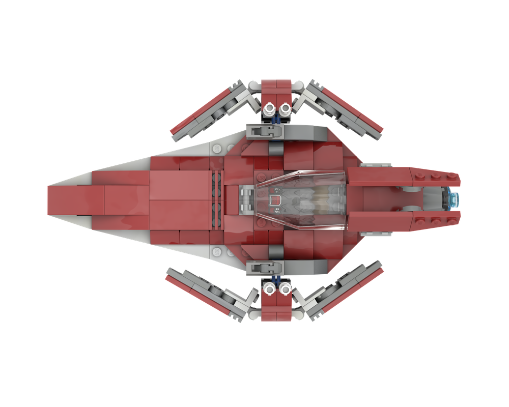 LEGO MOC Ahsoka Tano's V-Wing - 75362 alternative by zsoltom ...
