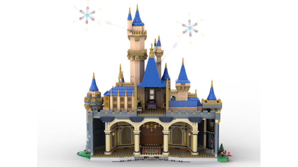 LEGO MOC Sleeping Beauty Castle by Andretect | Rebrickable - Build with ...