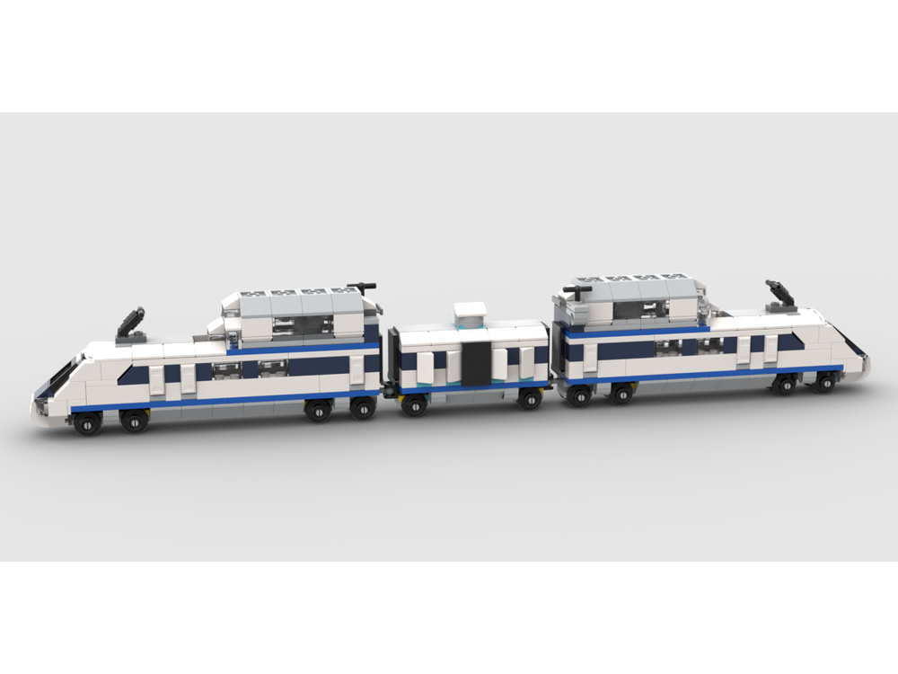 LEGO MOC 40518 Observation (Dome) Car by crazy8ron | Rebrickable ...
