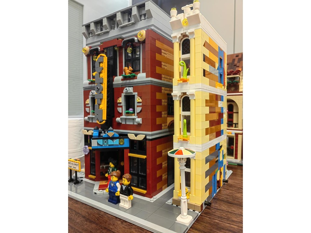 LEGO MOC hair salon and the tailor shop by YuuErr | Rebrickable - Build ...