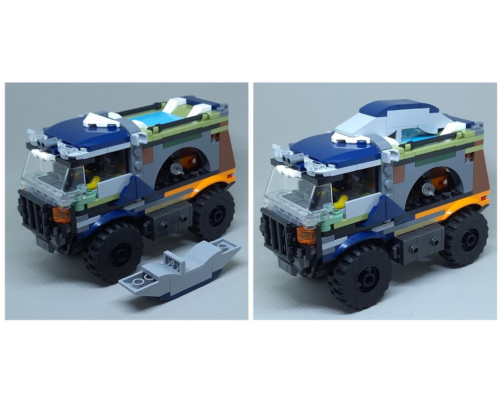 LEGO MOC 60426 Explorer Truck by PeterSzabo | Rebrickable - Build with LEGO