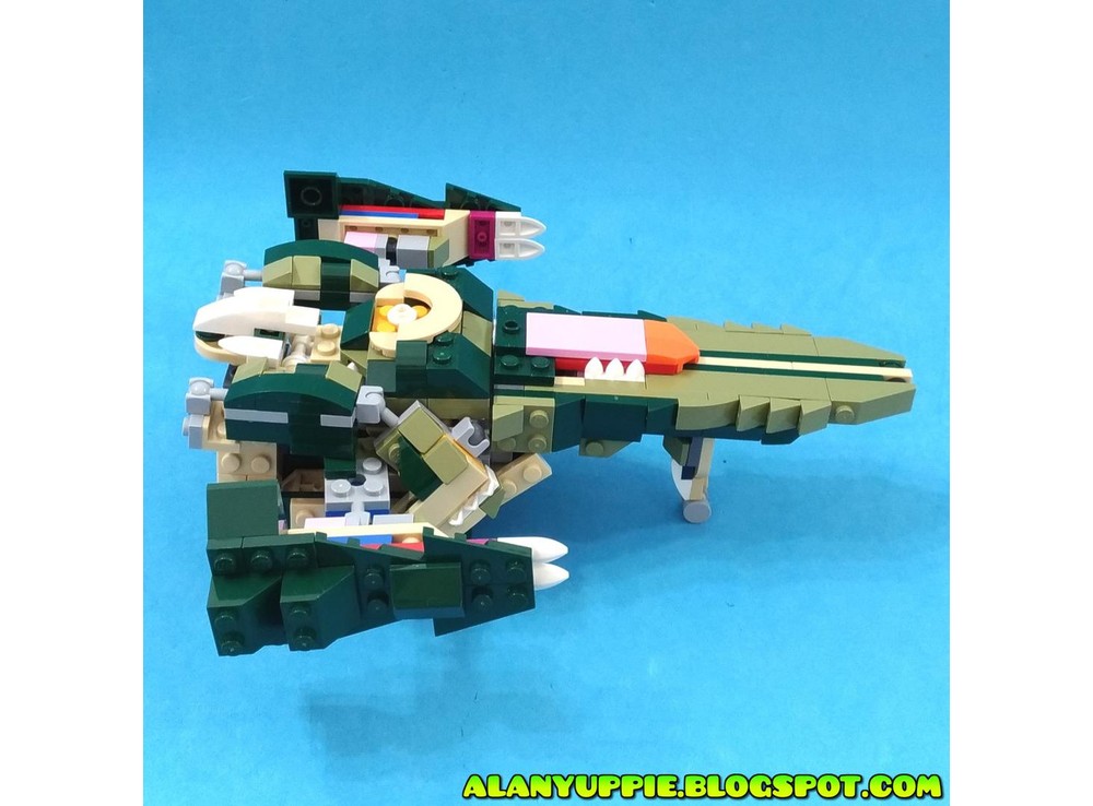 Lego Moc Transformer Vector Prime Using Lego Creator 31121 By