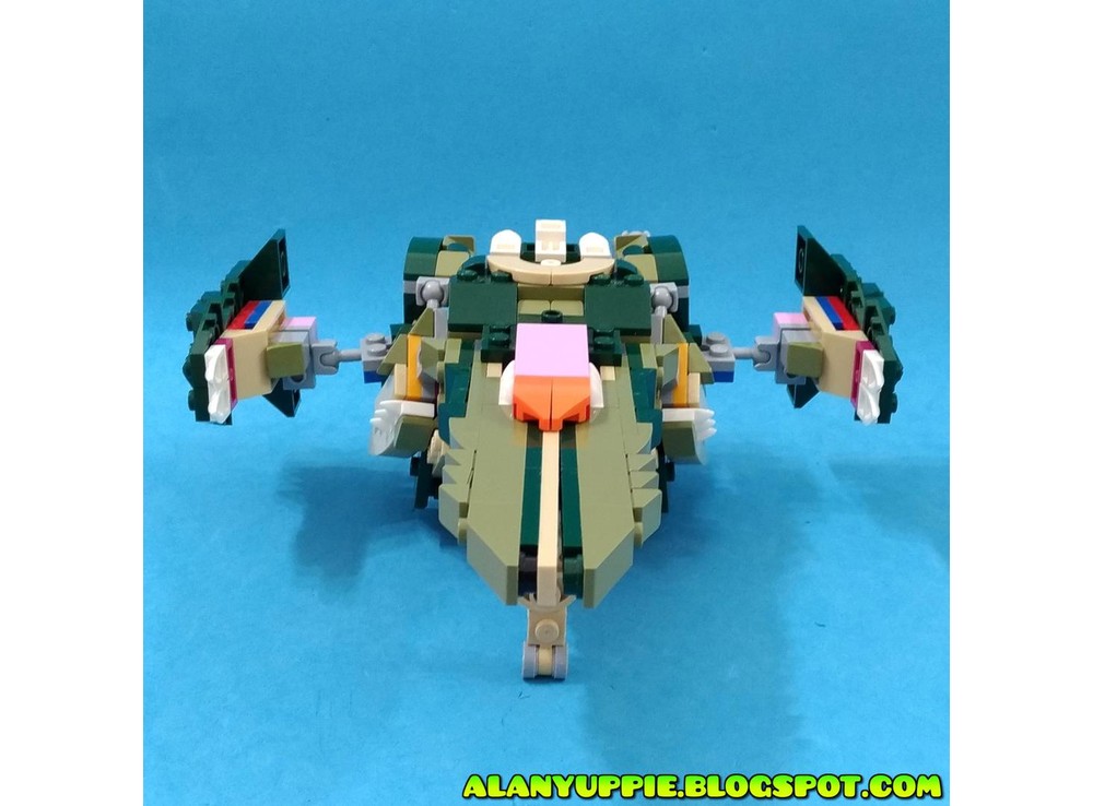 Lego Moc Transformer Vector Prime Using Lego Creator 31121 By
