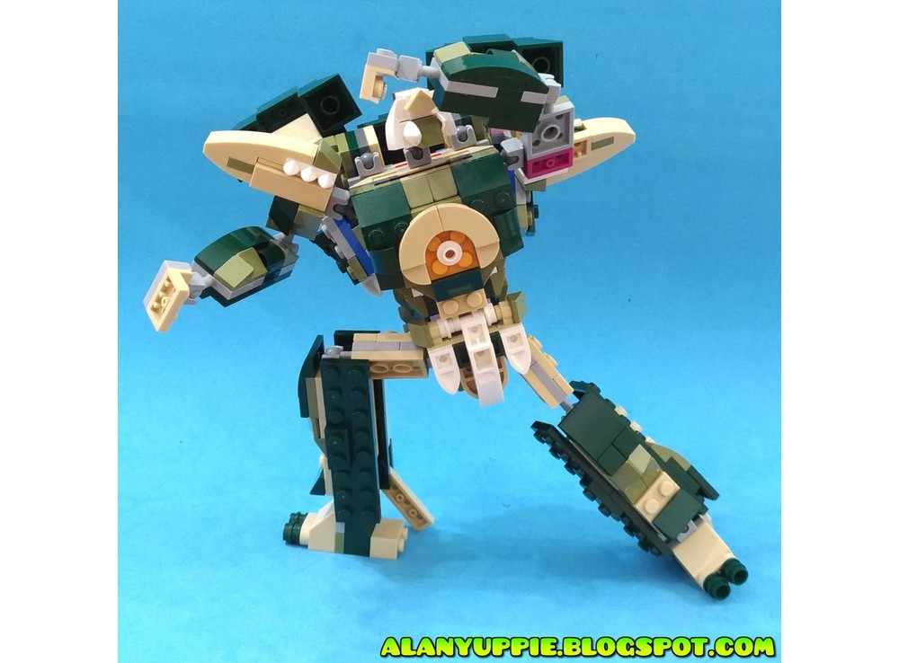 Lego Moc Transformer Vector Prime Using Lego Creator 31121 By