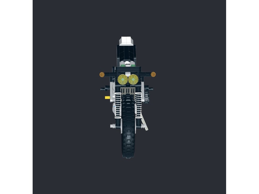 Lego Moc Cafe Racer Triple By S90sml Rebrickable Build With Lego