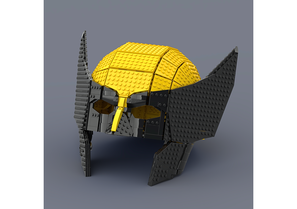 Lego Moc Wearable Wolverine Cowl By Builtbricks Rebrickable Build