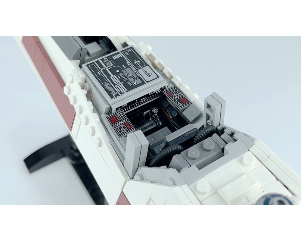 LEGO MOC UCS X Wing Starfighter Red Five Movie Replica by giamax74 ...