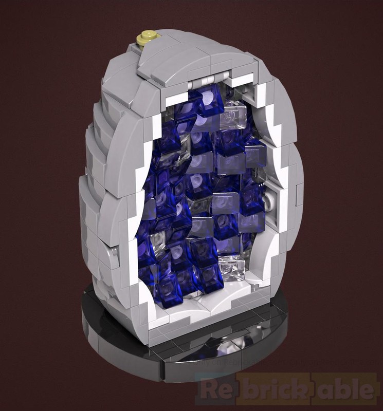 LEGO MOC Amethyst Geode by Corvus_Le_Goth | Rebrickable - Build with LEGO