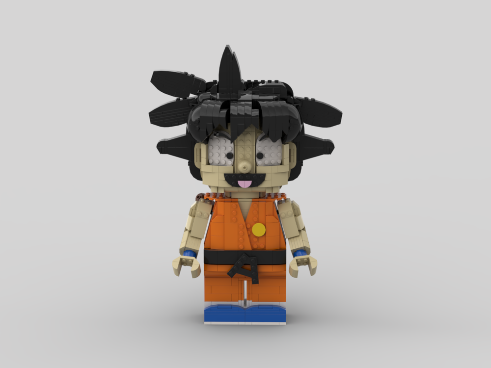 LEGO MOC Dragon Ball Son Goku Maxifigure by kementari | Rebrickable ...