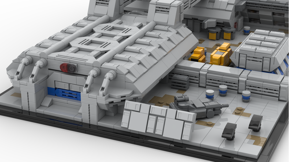 Lego Moc Hadleys Hope Diorama From Alien Movies By Blockwise